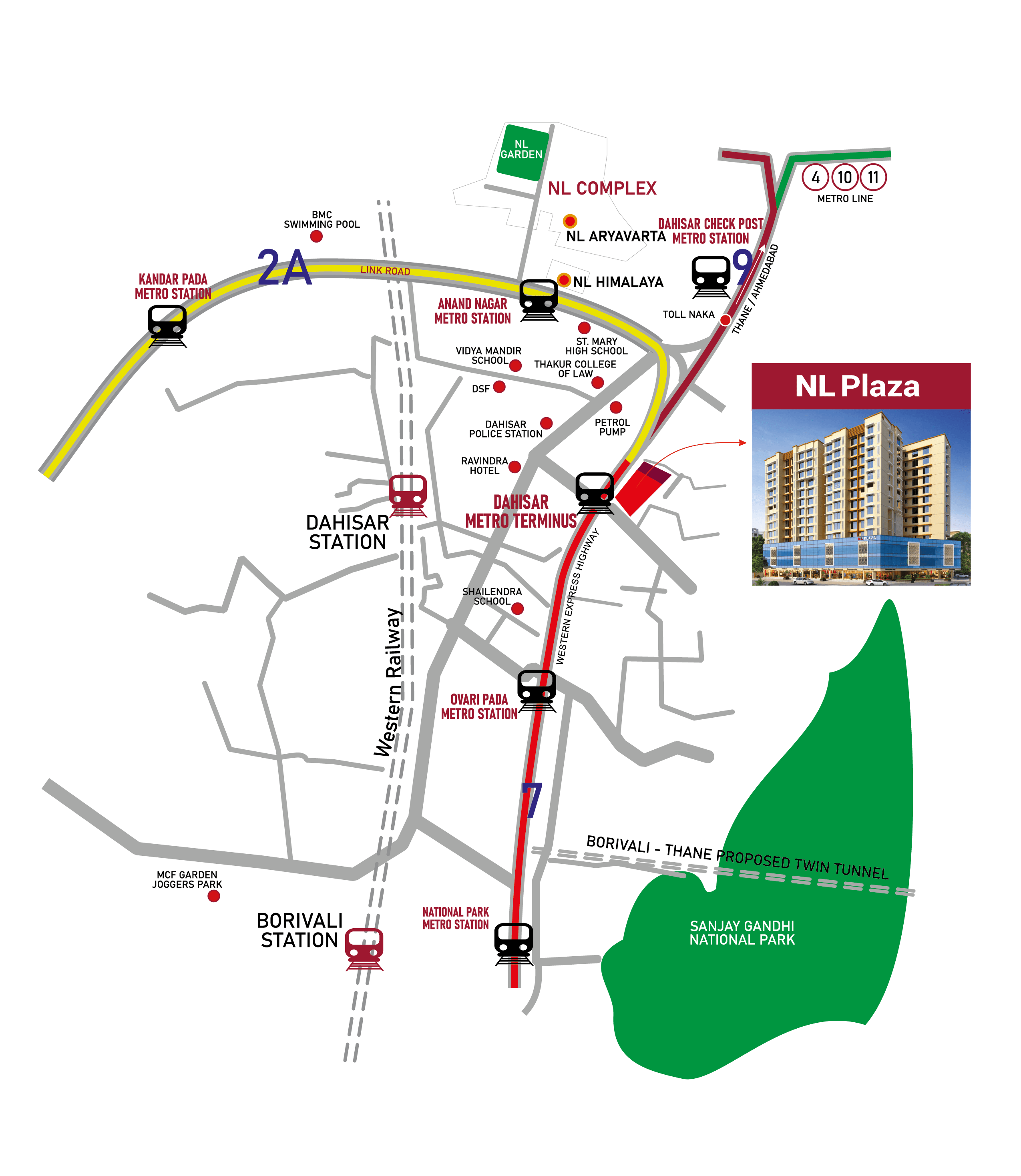 NL Plaza- Dahisar's Newest Commercial Landmark | NLPL Builders